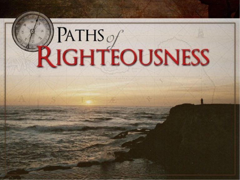 Righteous Path | Wholeness/Oneness/Justice Righteous Path | Wholeness/Oneness/Justice